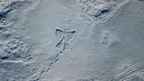 A Snow Angel in the Sand | Alan Day